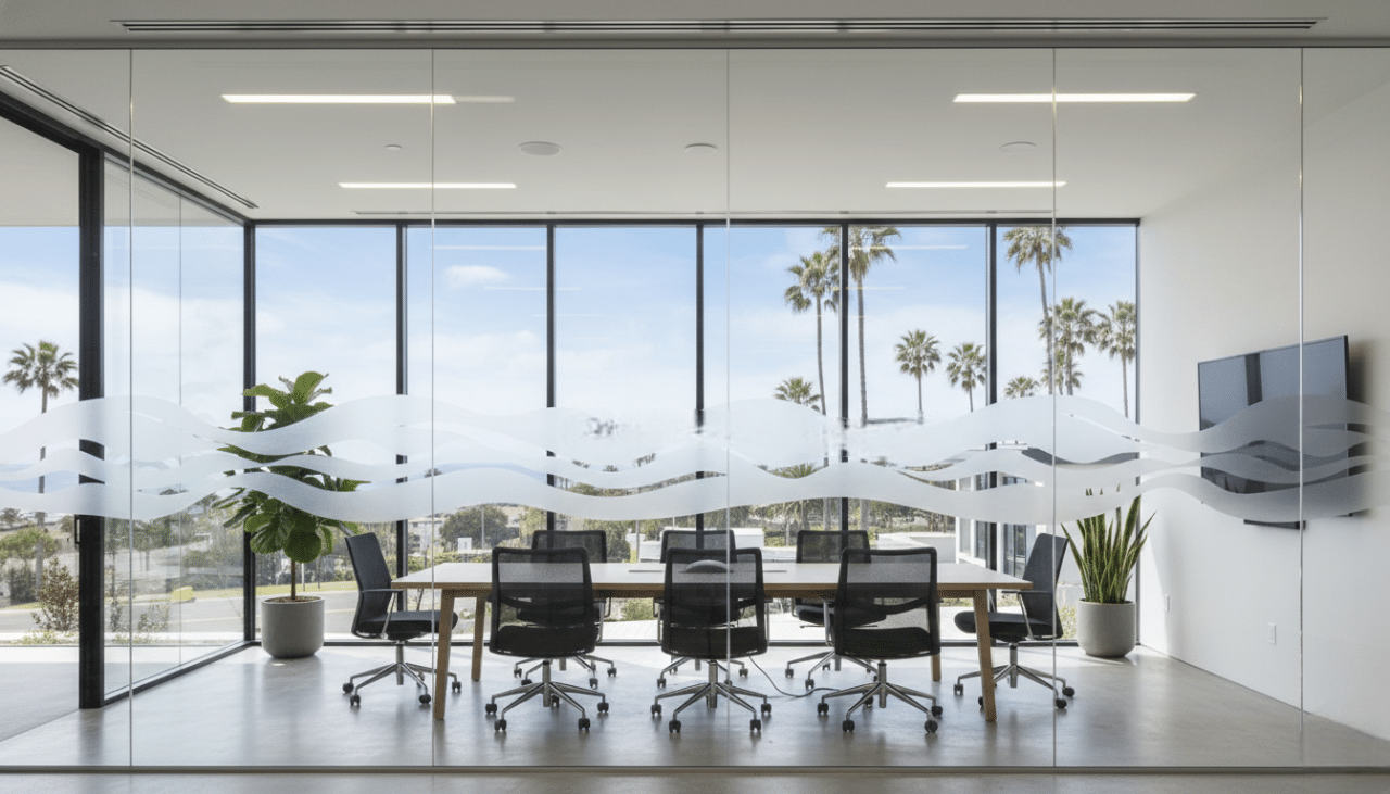 Decorative Window Film for Offices: Stylish Privacy Solutions ...